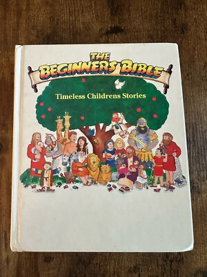 Vintage 1989 The Beginners Bible Timeless Childrens Stories Hardcover ...