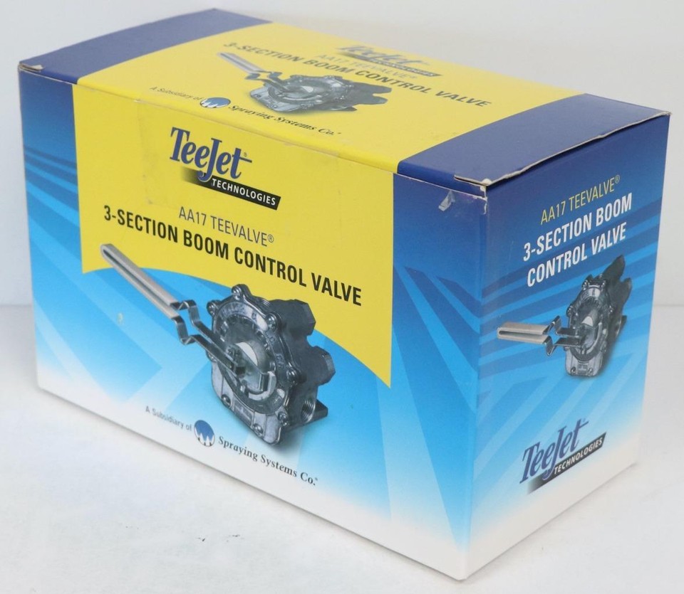 NEW - Teejet AA17 Teevalve 3-Section Boom Control Valve AA17L | eBay