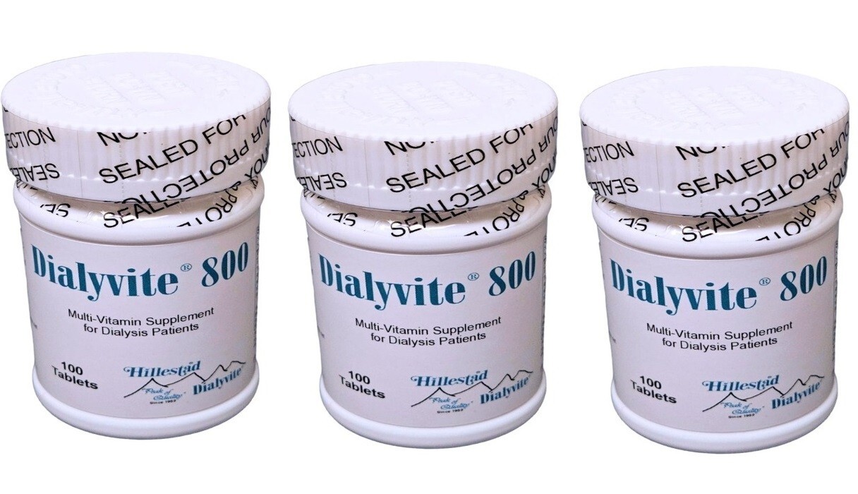 Dialyvite 800mcg Tablet 100ct (3 Pack) | eBay
