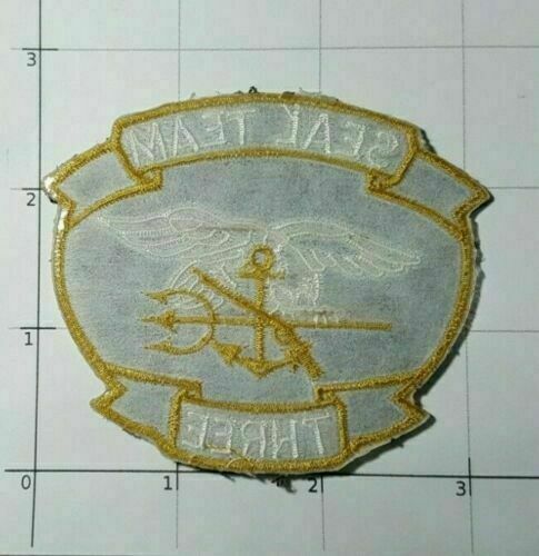 Seal Team Three Patch US Navy Seals Special Forces USN MACV-SOG MACVSOG ...