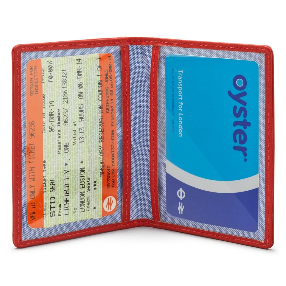Genuine Leather Oyster Card / Travel Pass Holder By Gryphen | eBay UK