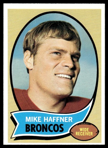 1970 Topps Mike Haffner RC Denver Broncos #14 | eBay