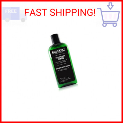 Brickell Men's Products Daily Strengthening Shampoo for Men, Natural ...