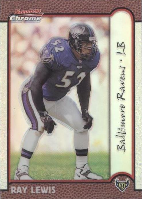 1999 Bowman Chrome - Ray Lewis #27 Refractor for sale online | eBay