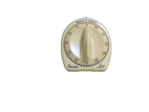 Vintage Robert Shaw Lux 60 Minute Minder Kitchen Timer Atomic Rocket ...