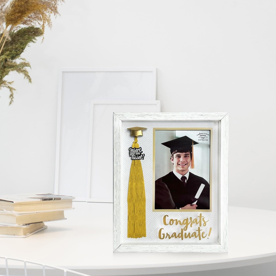Tassel Graduation Picture Frame - 5x7 Graduation Photo Frame w/Tassel ...