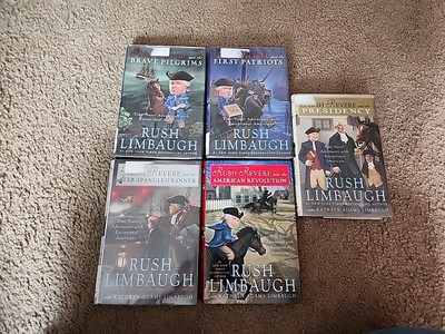 Rush Revere Complete Set of Books 1-5 Rush Limbaugh Hardcover Lot Kids ...