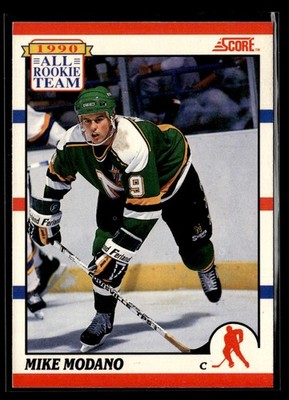 1990-91 Score Canadian - #327 Mike Modano - Minnesota North Stars | eBay