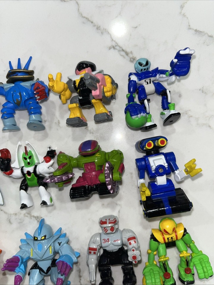 Vintage Lot of 23 Galoob ZBOTS Action Figures Z-Bots | eBay