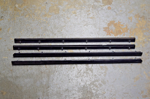 Land Rover Discovery 2 Interior Door Panel Window Rubber Felt Trim Fron ...