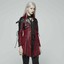 New PUNK RAVE Gothic Vampire Heavy Metal RED Black Jacket Coat Y349 ...
