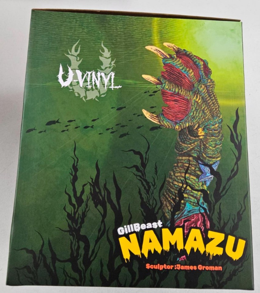 BLACK LAGOON CREATURE ~ KAIJU REMIX Gill Beast Namazu 12" Vinyl FIGURE ...