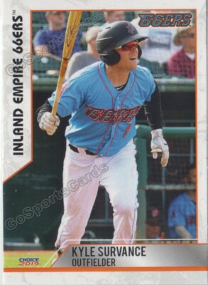 2019 Inland Empire 66ers Kyle Survance RC Rookie Angels | eBay