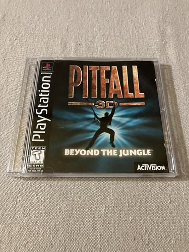 Pitfall 3D: Beyond the Jungle (Sony PS1 PlayStation 1) (Disc & Manual ...