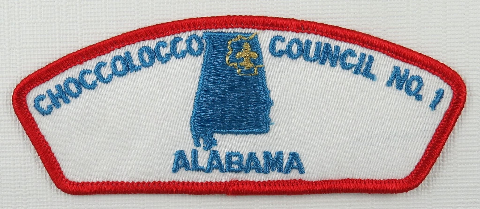 Choccolocco Council No. 1 CSP Alabama RED Bdr. [QR-178] | eBay