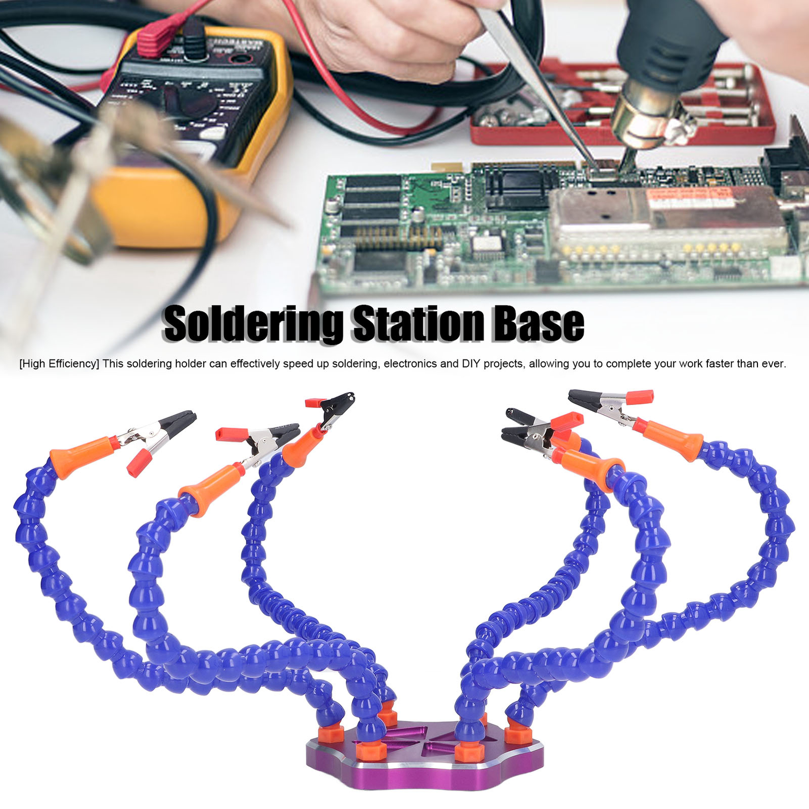 Soldering Holder Soldering Rack Flexible Arms For Welding New | eBay