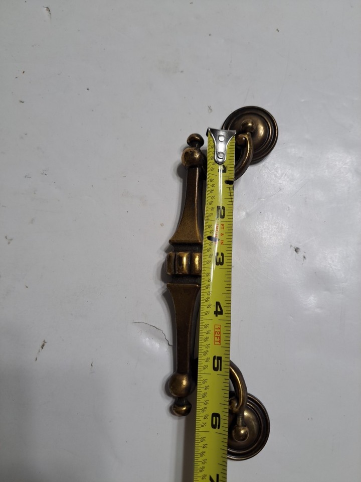 Lot Of 3 Vintage Gold Brown Drop Handle Drawer Pulls BS 40031 | eBay