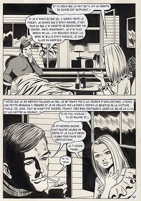 SENTIMENTAL Mr CALONE (ADAPTATION ROMAN ALAIN PAGE) PLANCHE AREDIT PAGE ...