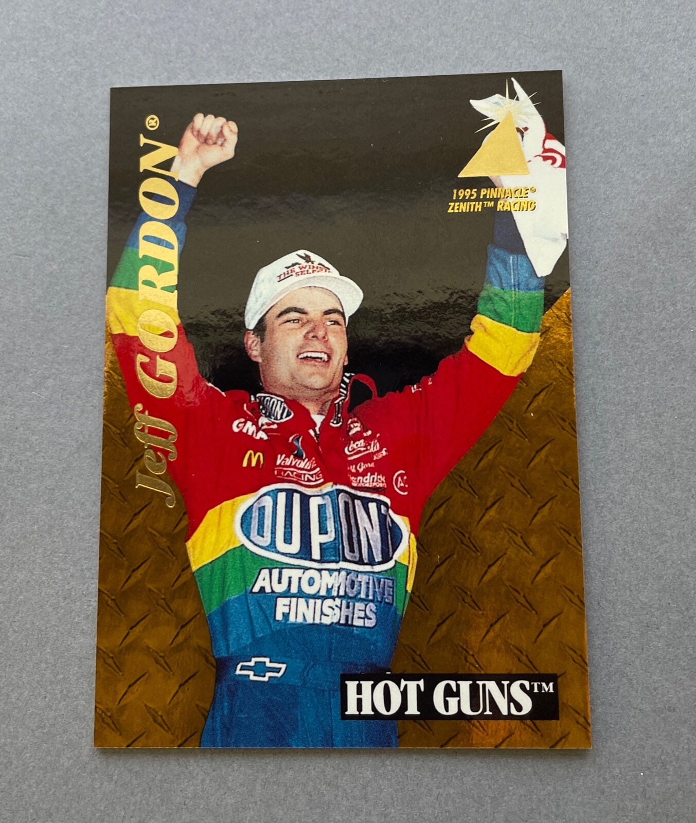 1995 Pinnacle Zenith Jeff Gordon Racing Hot Guns #23 Nascar | eBay
