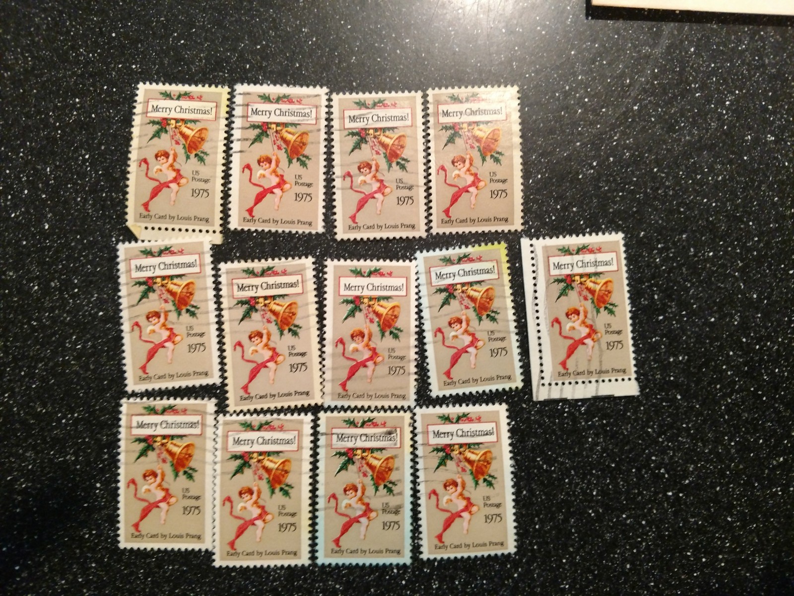 1975 US (10¢) Postal Stamps Christmas Early Card by Louis Prang 13 | eBay