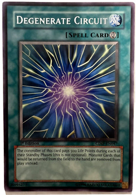 Yu-Gi-Oh! TCG - Degenerate Circuit - Rare | eBay