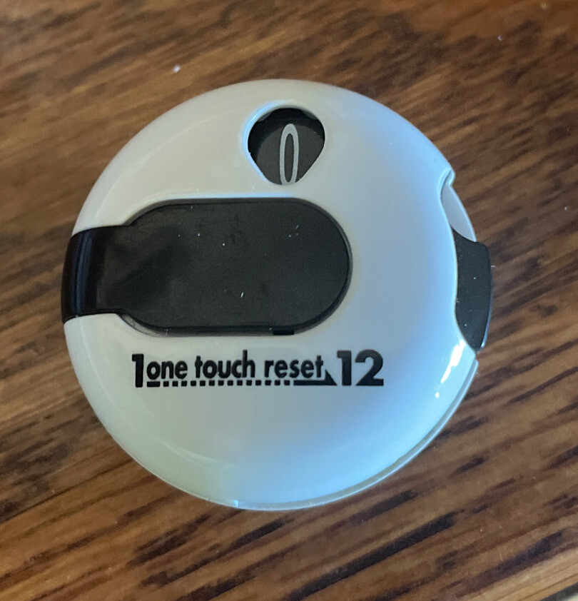 Golf Score Counter Cap Clip One Button Zeroing Competition Counter | eBay