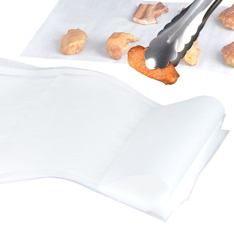 50 Sheets Greaseproof Paper Baking Parchment Wrap 30X20 35X25 40X30CM ...