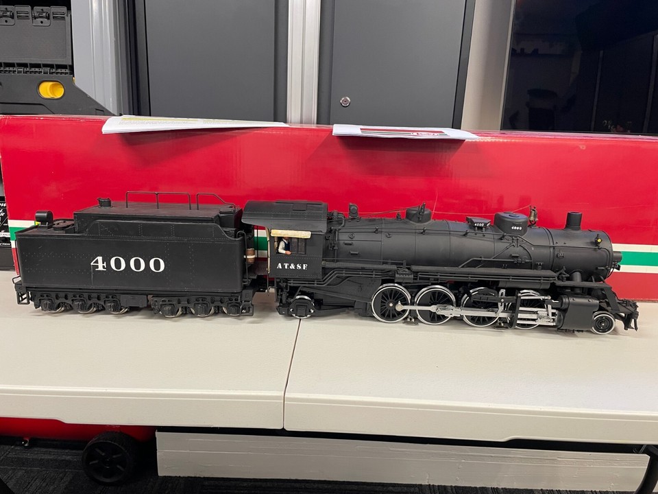 LGB 23872 Santa Fe Railroad 2-8-2 Mikado Steam Locomotive - Custom One ...