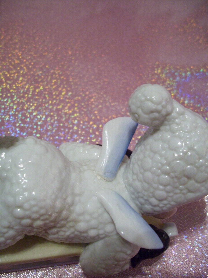 🎁i💗 Vtg Christmas Sledding Skiing Snow Baby Angel Japan Figurine | eBay