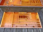 Vintage WWII Military Tool Chest w/ Drawers US Army Signal Corps Wood ...