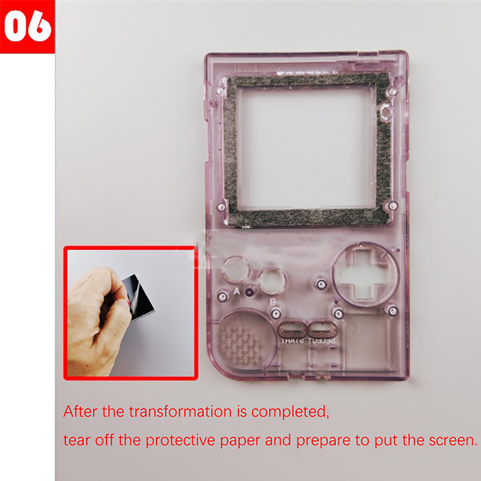 Replacement Backlight LCD Screen Kit For Game Boy Pocket GBP Console ...