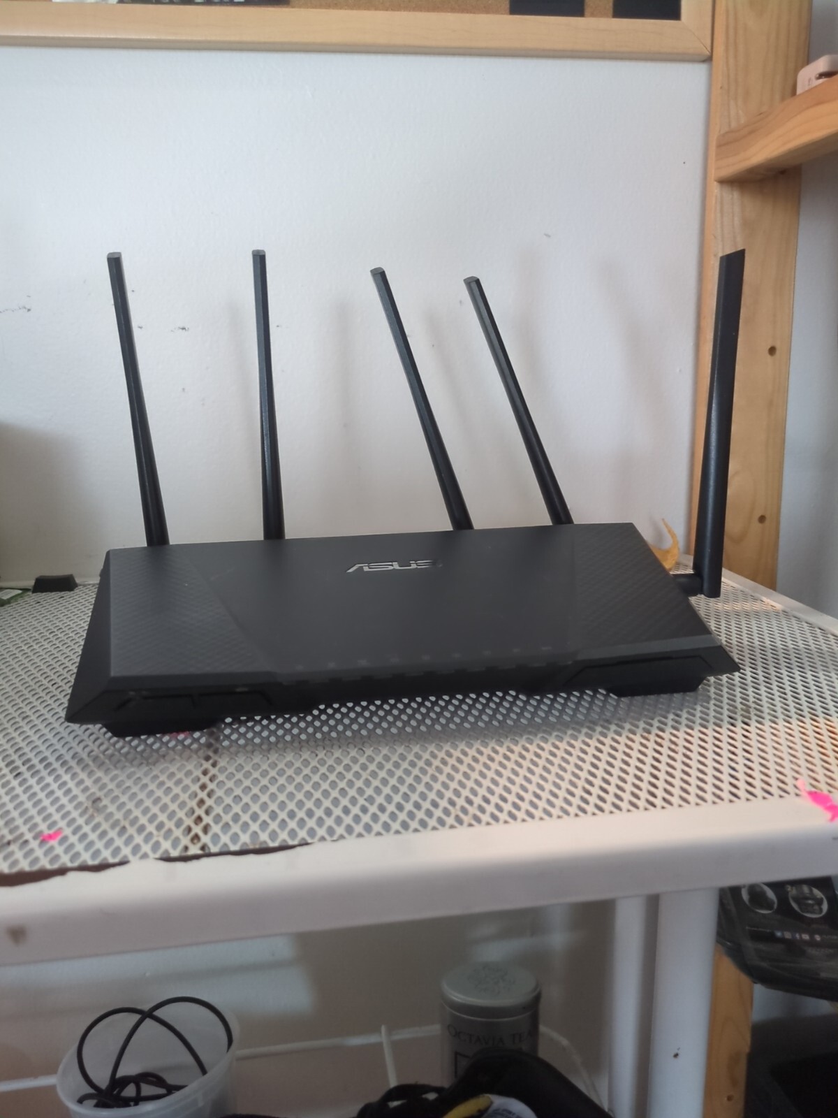 ASUS RT-AC3200 1300 Mbps 4 Port Tri-Band Router (RT-AC3200) UNTESTED NO ...
