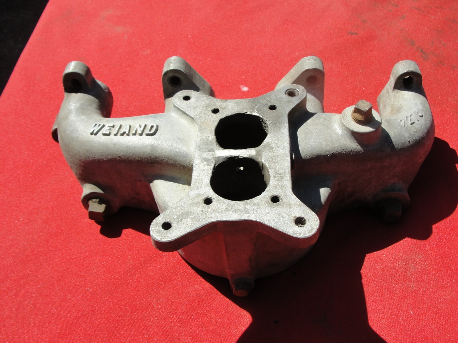 Weiand Intake Manifold Vega 4 Cylinder #7275 Hot Rod Vintage for sale ...