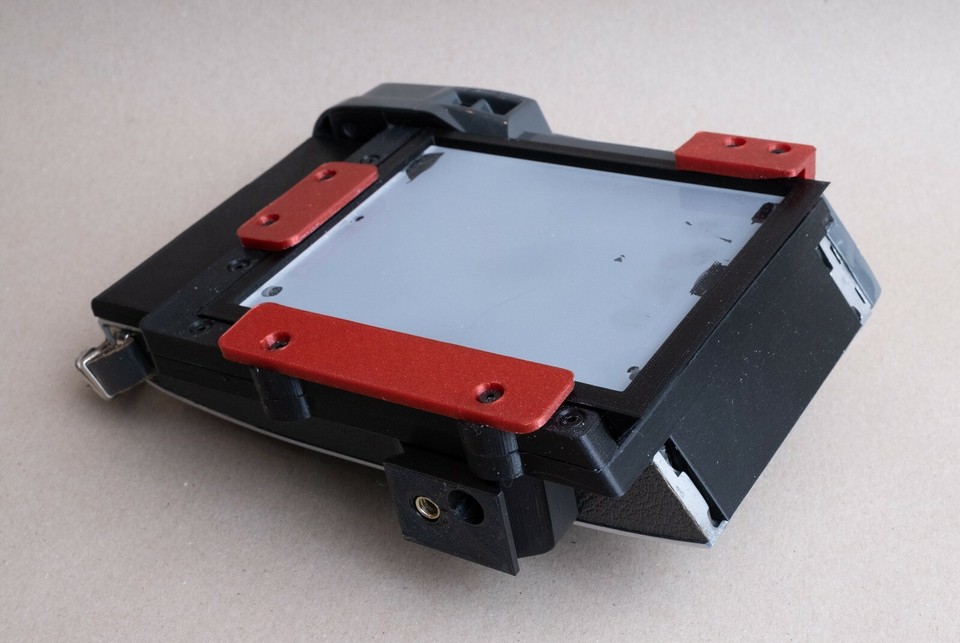 Polaroid 110A or 110B (120) packfilm converted re-converted to 4x5 film ...