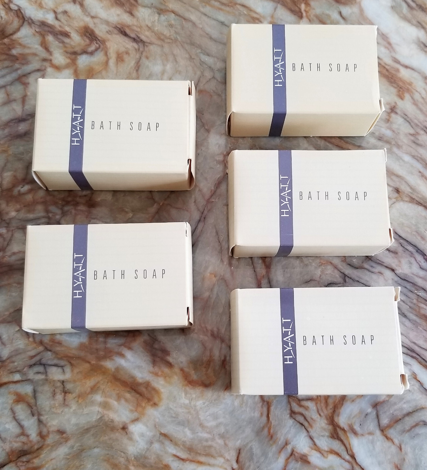 EMLIN French Milled Bath Soap ~ HYATT Hotels Lot 5 1.8 oz ea ...