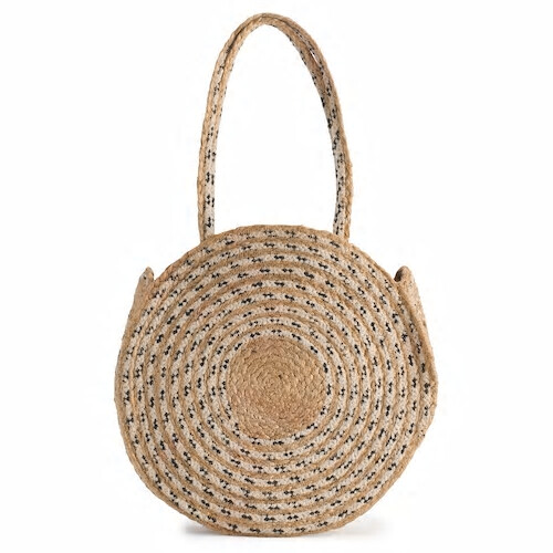Phoebe Round Braided Jute Shoulder Bag ~ Circus by Sam Edelman - NWT | eBay