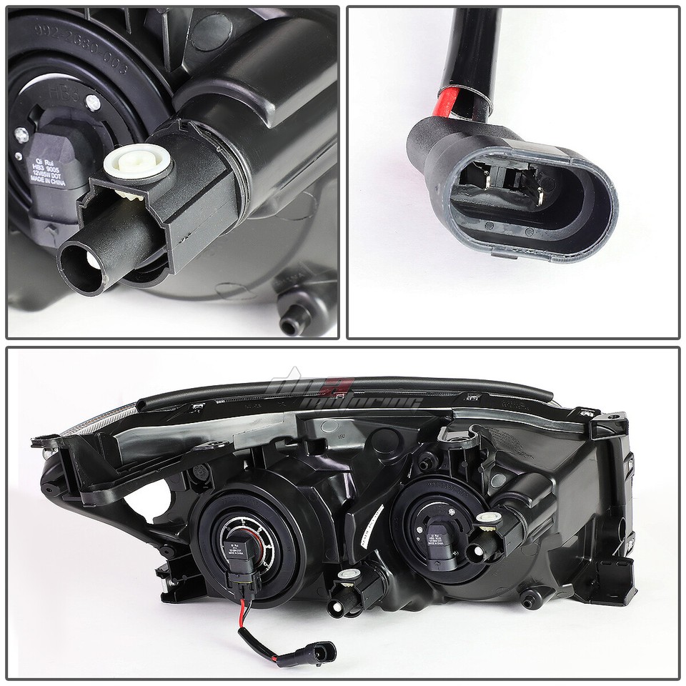 FOR 2009-2012 TOYOTA RAV4 PROJECTOR HEADLIGHT W/LED KIT SLIM STYLE ...