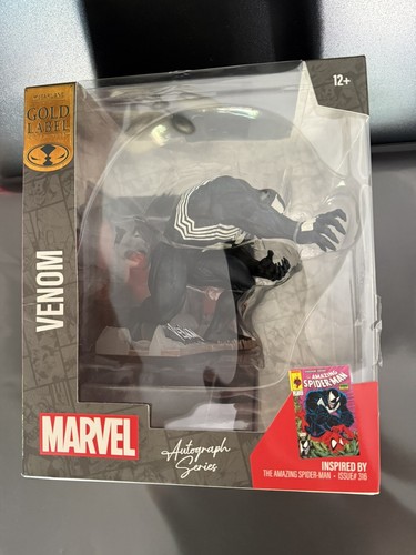 VENOM McFarlane Gold Label Autograph Series Statue Figure Dmgd No Card ...