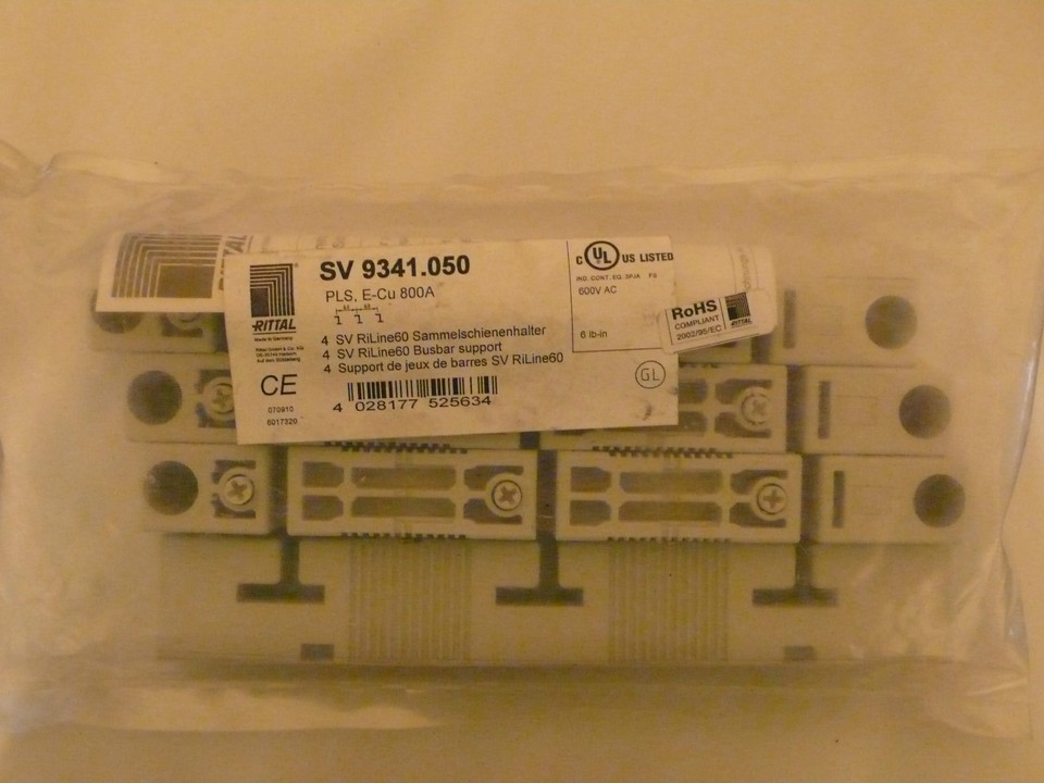 RITTAL SV9341.50 4SV RILINE 60 BUSBAR SUPPORT | eBay
