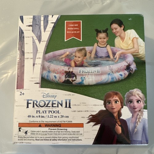 Disney Frozen 2-Ring Kids Pool/Ball Pit – Elsa/Anna/Olaf (New ...