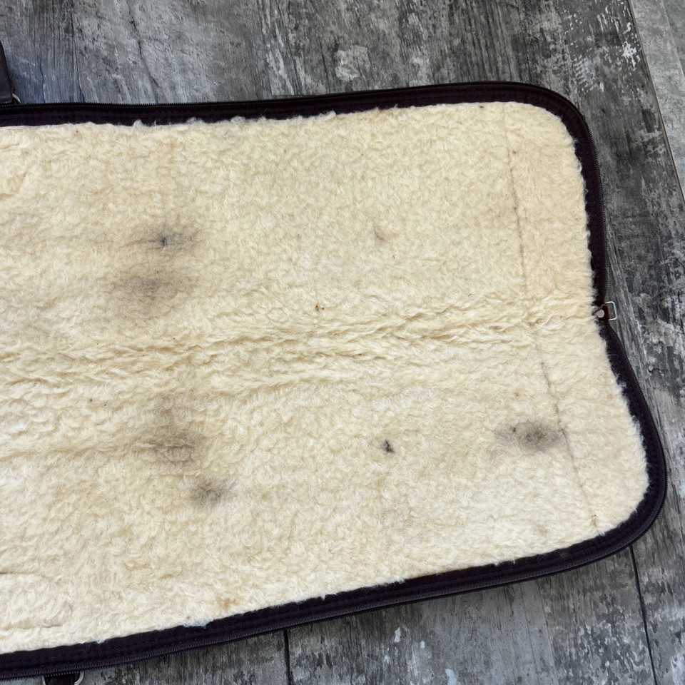 Vintage J.M. Bucheimer JMB Brown Leather Gun Rifle Shotgun Case Bag 41 ...