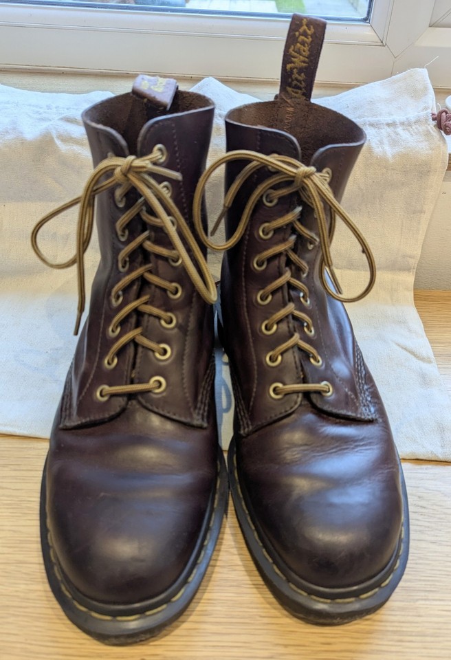 Dr Martens 1460 boots Chromexcel Pascal | eBay UK