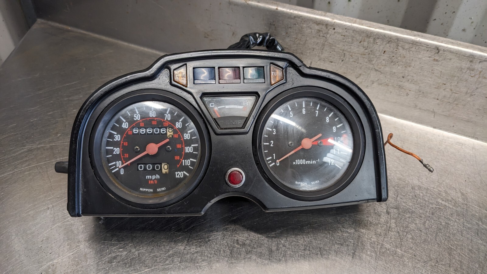 HONDA CX500 CLOCKS SPEEDO TACHO INSTRUMENTS GAUGES MPH CX 500 E CX500E ...
