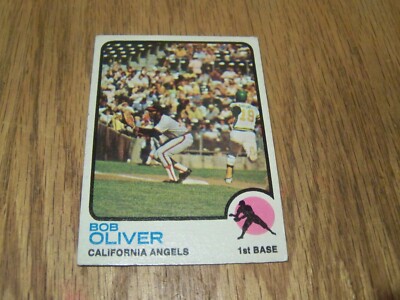 BOB OLIVER 1973 TOPPS BASEBALL CARD # 289 | eBay