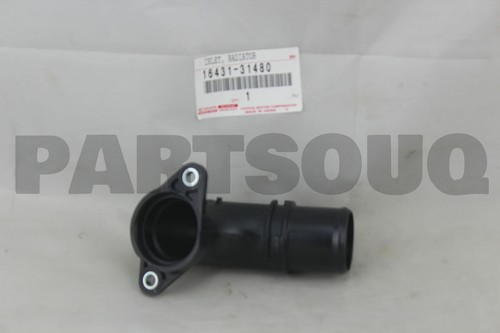 1643131480 Genuine Toyota INLET, RADIATOR WATER 16431-31480 | eBay