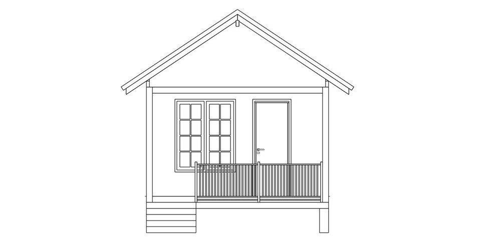 Custom Tiny House Plan 3D images DWG CAD File And PDF For Blueprint ...