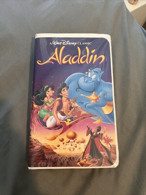 Aladdin 1993 VHS, Black Diamond (THE CLASSICS) Edition, RARE 1662 ...