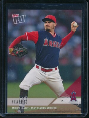 2018 Topps Now Players Weekend #1 #PWB-01 Andrew Heaney Bonus Card SP ...