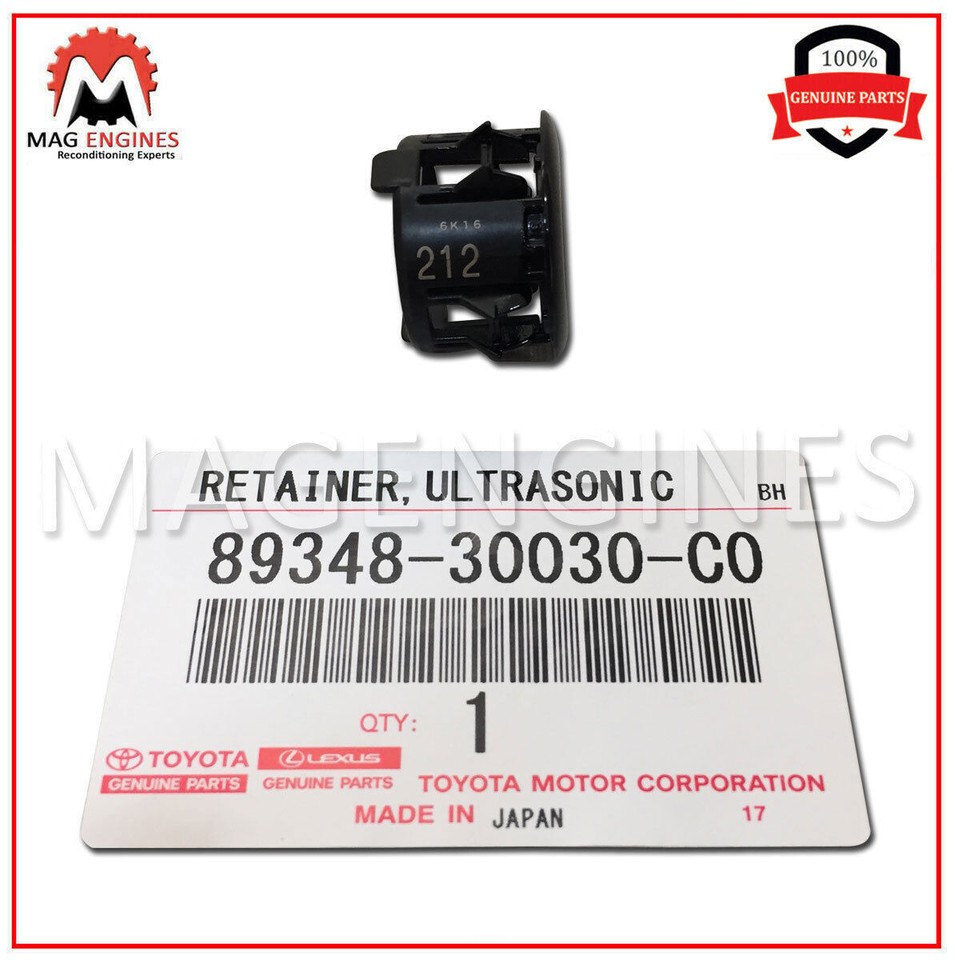 89348-30030-C0 GENUINE OEM BEZEL, ULTRASONIC SENSOR, NO.1 8934830030C0 ...