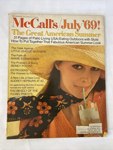 1969 July McCall’s Magazine Mamie Eisenhower And Her Faith Strongfully ...